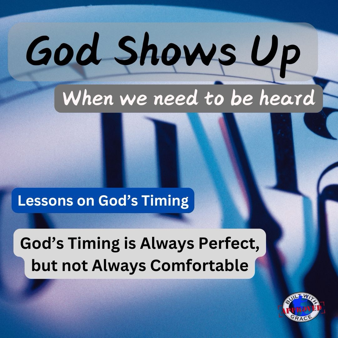God Shows Up when we need to be heard | Mike Fisk & Built with Grace